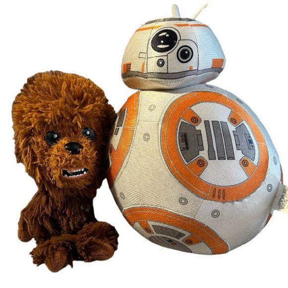 Toys | Star Wars Chewbacca And The Force Awakens Plushies Set Clean ...